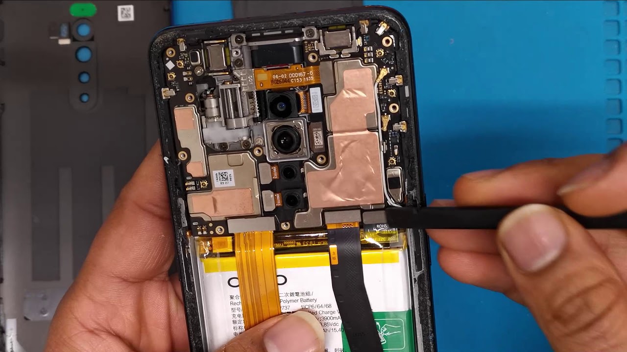 Oppo reno 2z complete disassembly - YouTube
