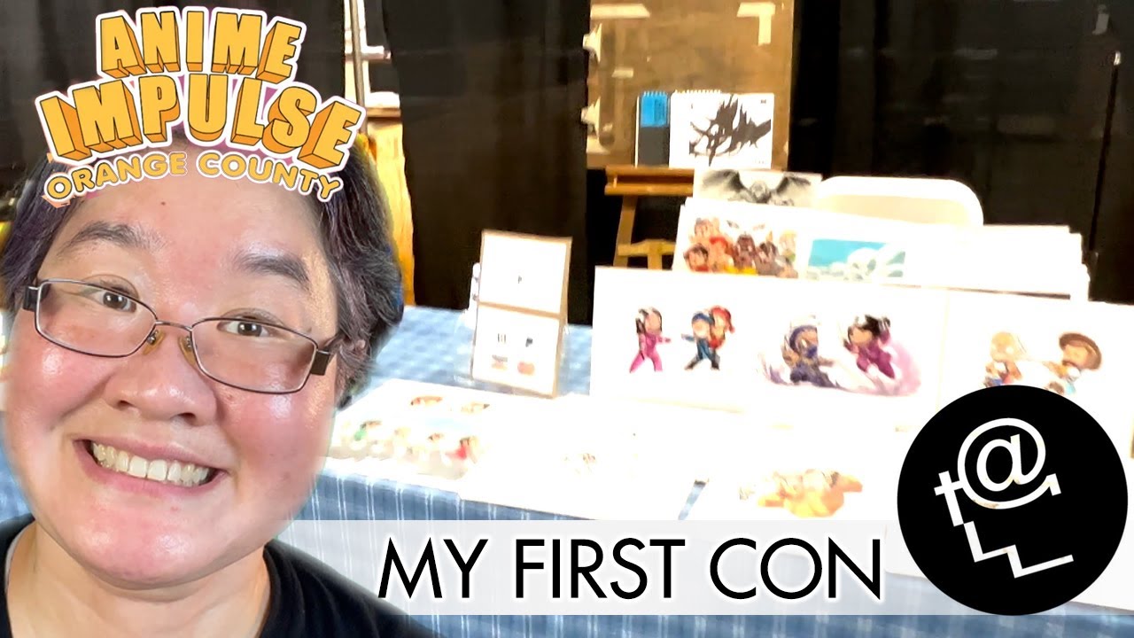 My First Con | Artist Alley at Anime Impulse 2022 - YouTube