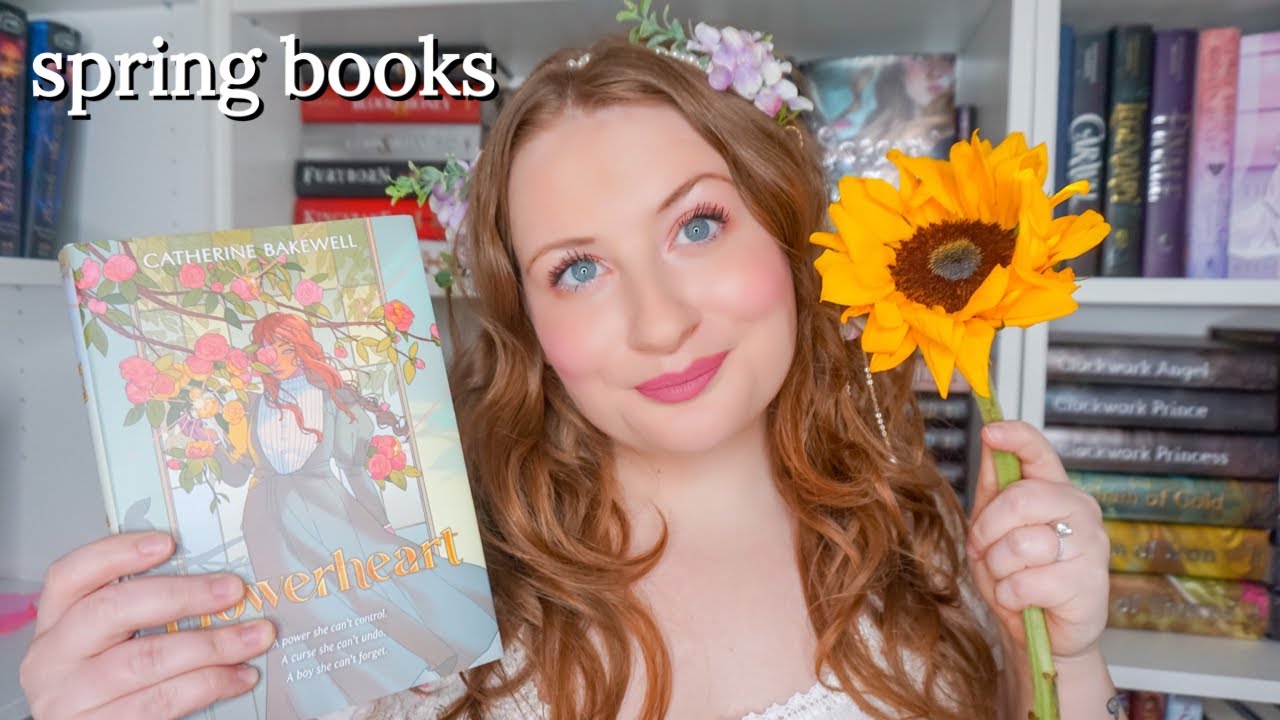 SPRING BOOK RECOMMENDATIONS 💐🌺🌼 | books to read while lounging in a ...