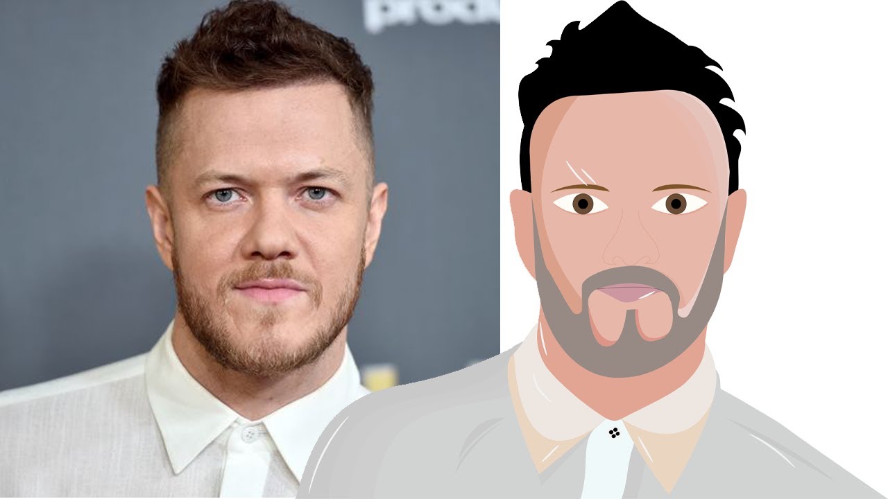 Dan Reynolds Digital Drawing @ImagineDragons - YouTube