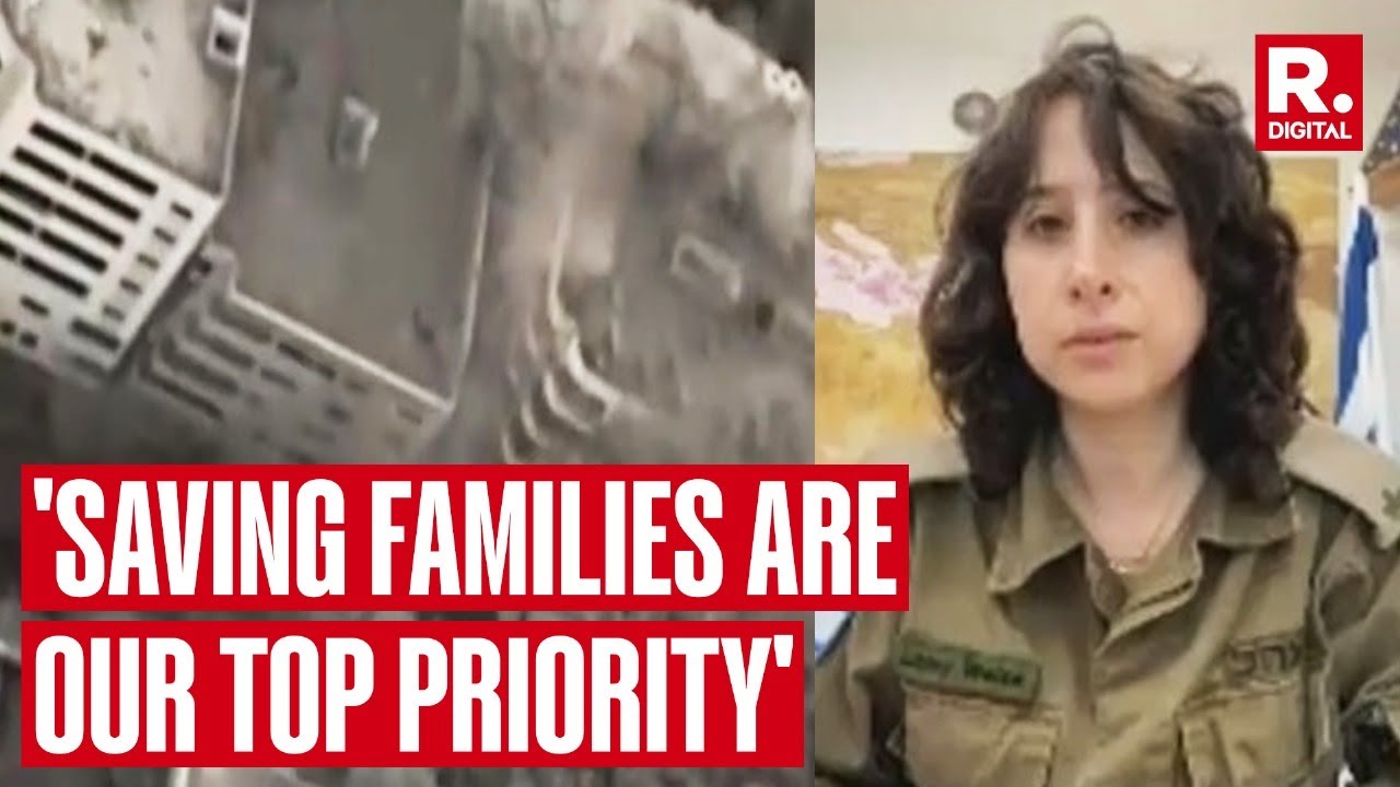 Israel's IDF Spokesperson Major Libby Weiss Explains What's Happening ...