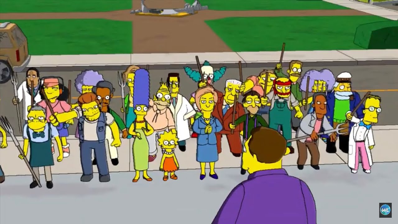 Mob Rules - The Simpsons Game Walkthrough #5 - YouTube