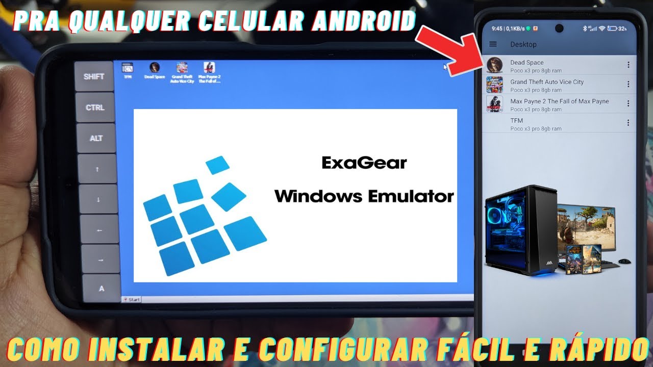 COMO INSTALAR E CONFIGURAR EXAGEAR PRA CELULAR ATUALIZADO! - YouTube
