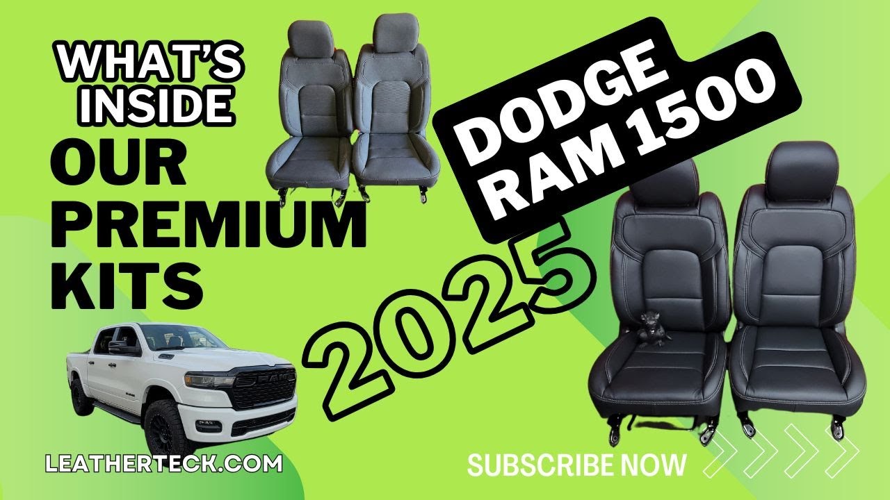 How to Upgrade 2025 Dodge Ram 1500 Cloth Seats to Leather ...