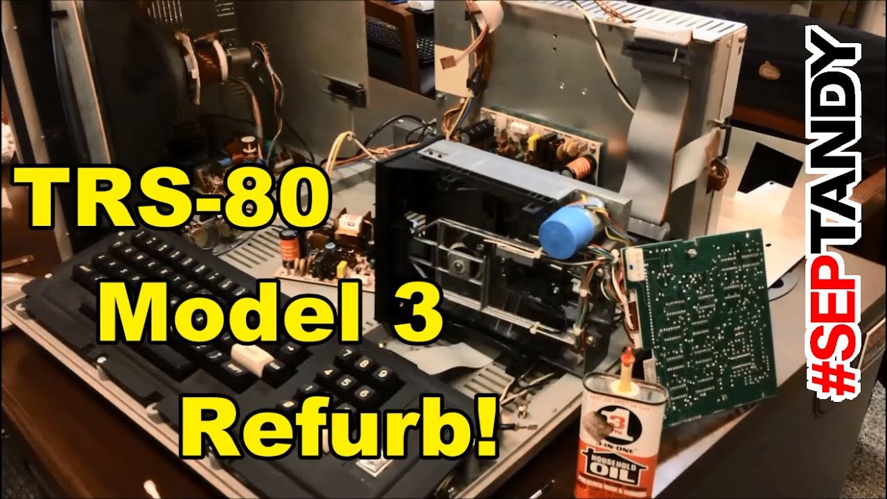 TRS-80 Model 3: Refurbishing the Power Supply and Floppy Drives - # ...