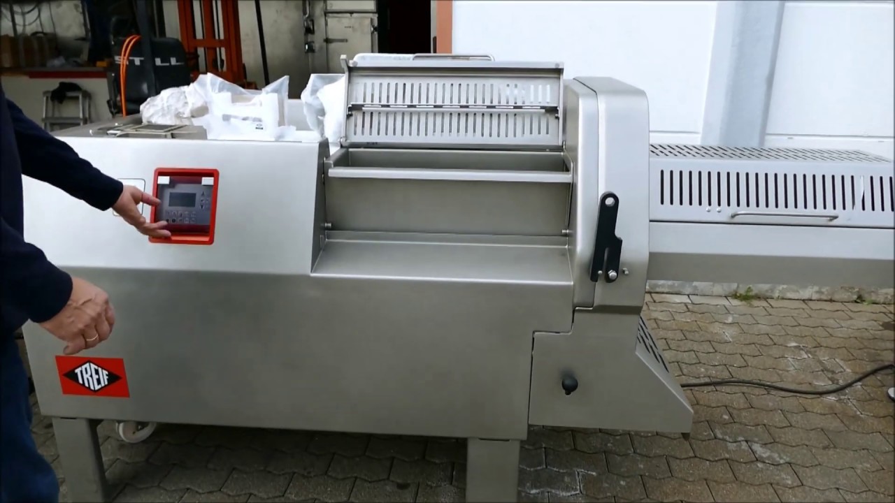 Treif Husky Dual Cutting Machine - YouTube