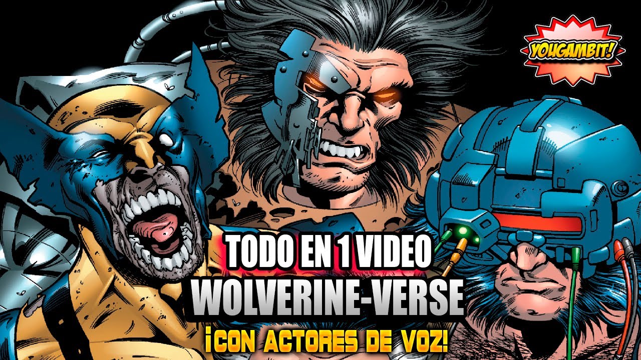 Videocomic: WOLVERINE-VERSE "Guerra Multiversal de Logans" 🌍 Película Completa con Voces 👊 ...