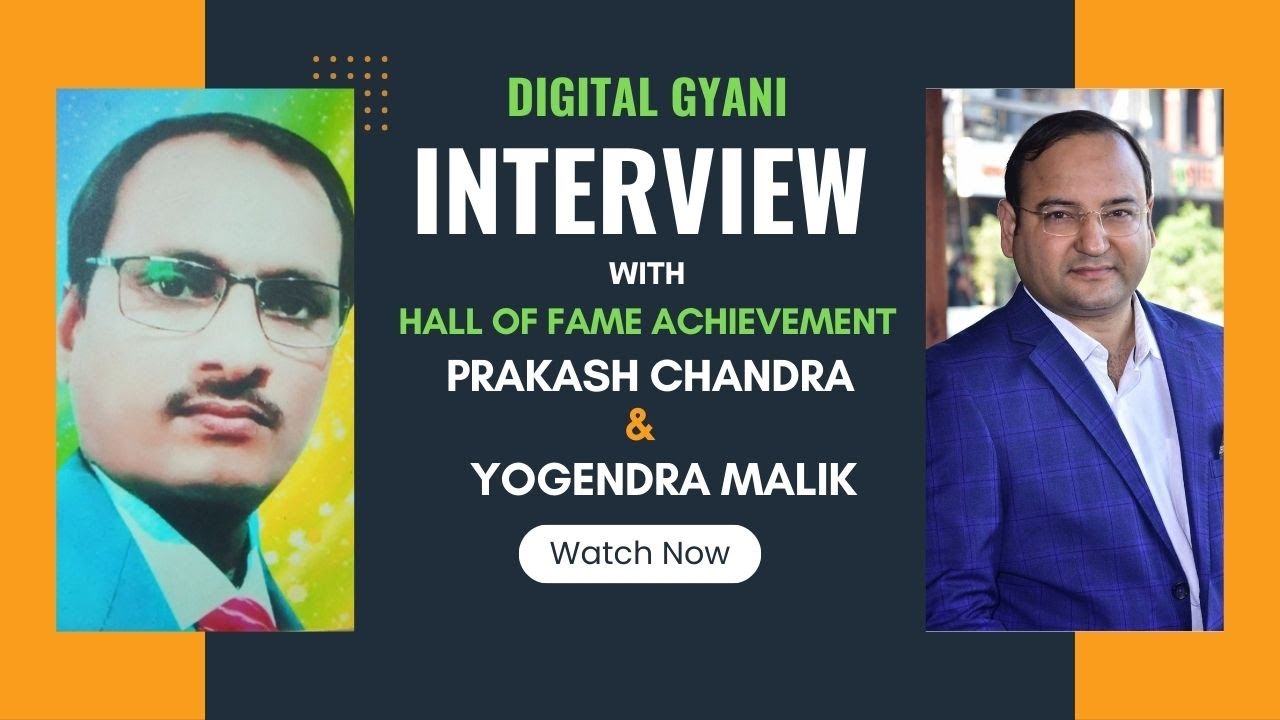 Prakash Chandra Story Interview / Digital Gyani - YouTube