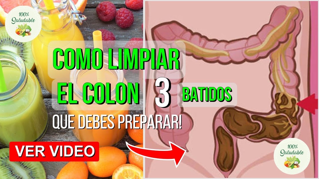 👉 [DE ESTA MANERA] Como LIMPIAR EL COLON 😍 NATURALMENTE en Casa| 3 ...