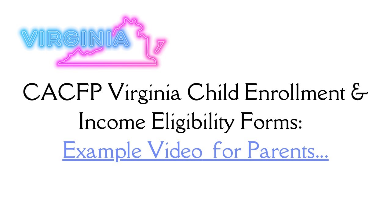 How to Fill Out CACFP Forms in Under 7 Minutes! - YouTube