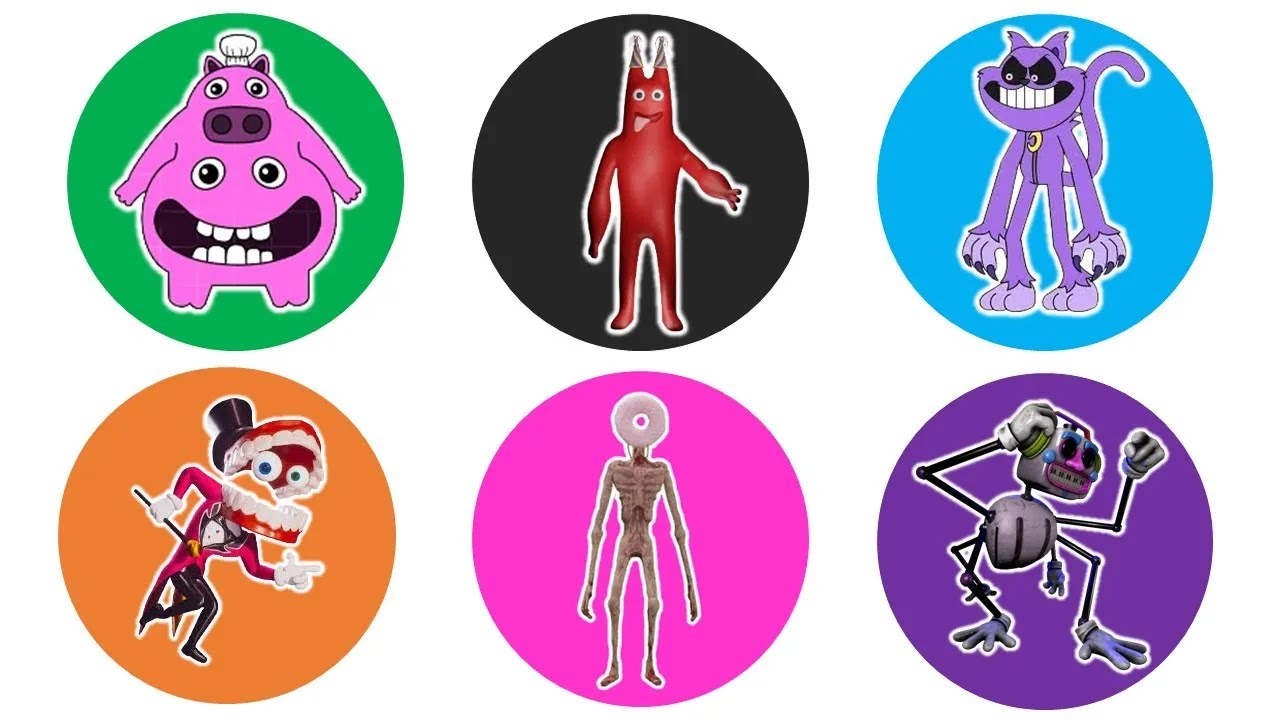 Kumpulan Monster || Train Lipan,House Head,House Head Eater,Potbelly ...