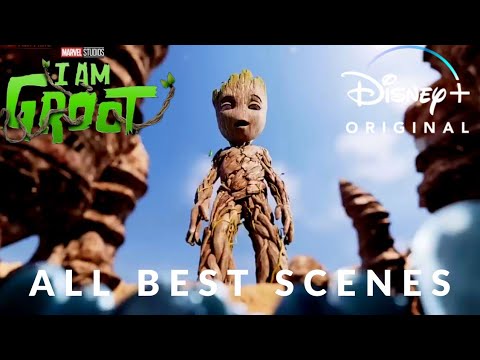 Marvel Studios' I Am Groot | S01_E02 | All Best Scenes | Disney + - YouTube