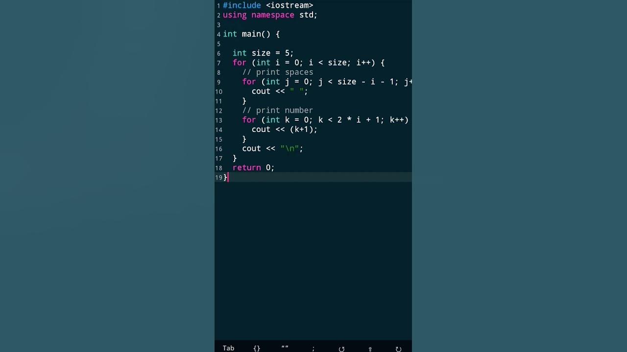 Pattern 402 Shorts Coding Pattern Computerprogramming Code Codingtime Subscribe Codeing