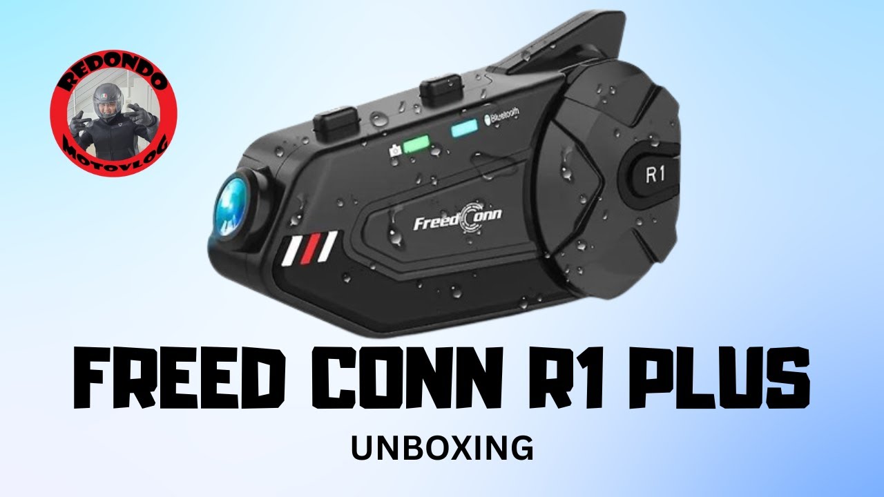 Unboxing the Freedconn R1 Plus: Ultimate Motorcycle Communication ...
