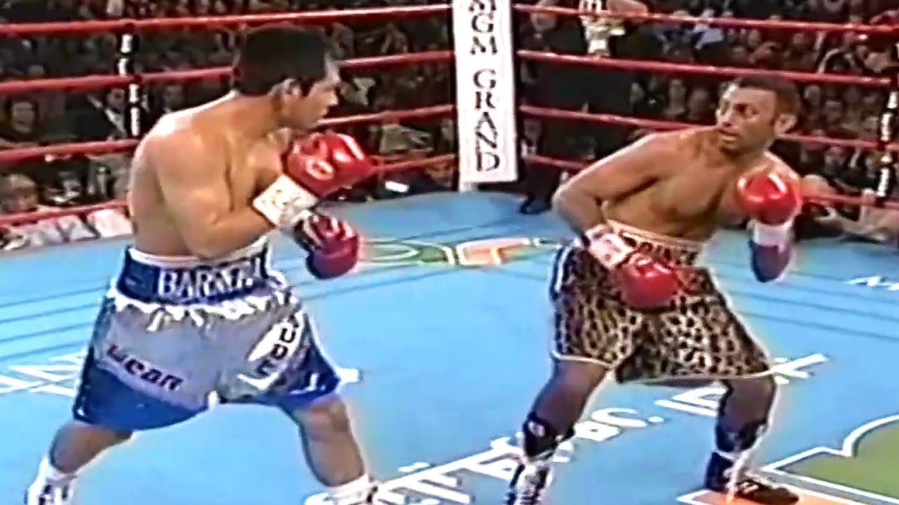 Marco Antonio Barrera (Mexico) vs Naseem Hamed (England) - Boxing Fight ...