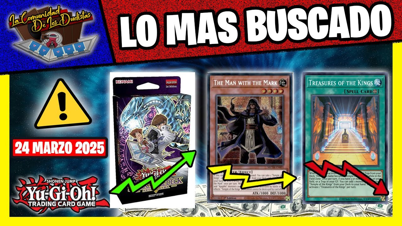 Yu-Gi-Oh! Lo más buscado The Man with the Mark, ABC, Treasures of the ...