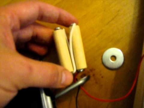 DIY home made dummy AA batteries for my canon powerrshot - YouTube