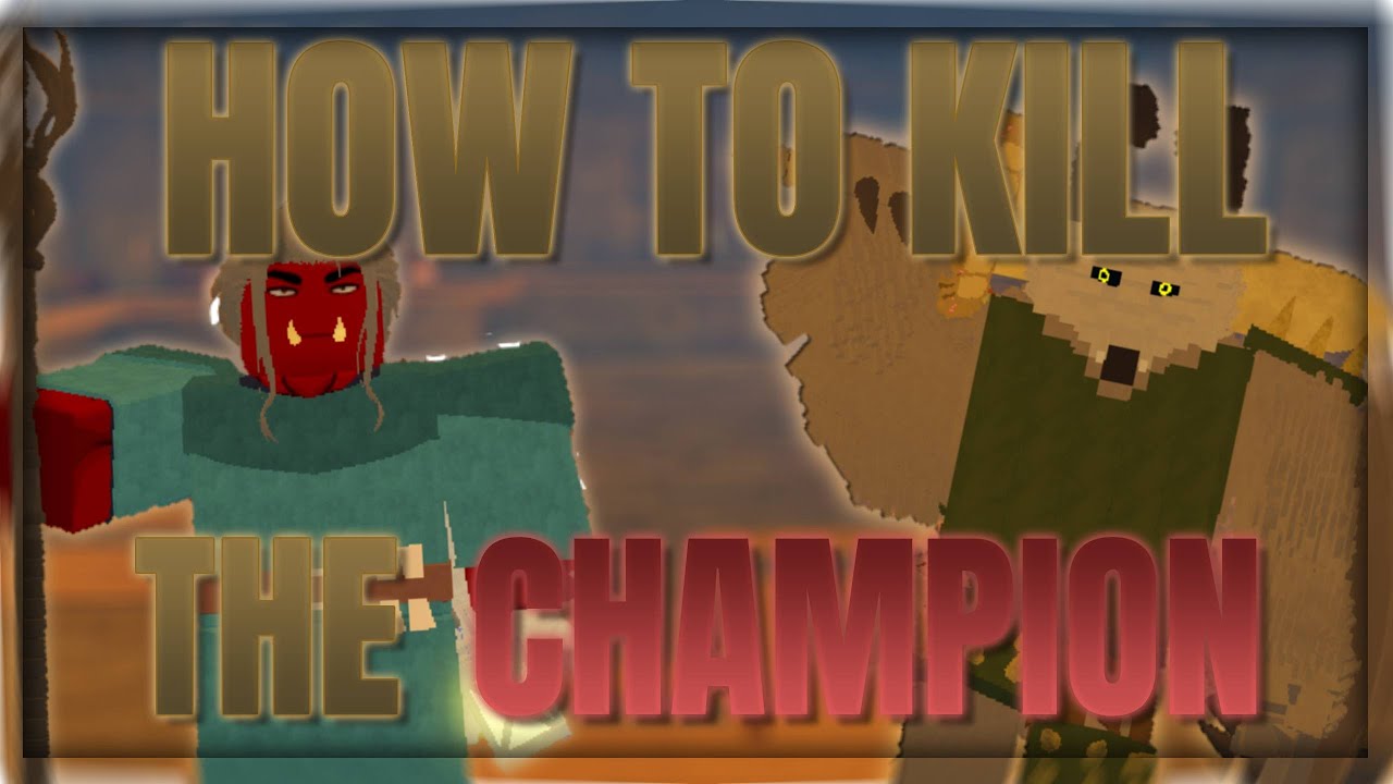 How To Kill The Champion/Lycanthar In Rune Slayer - YouTube
