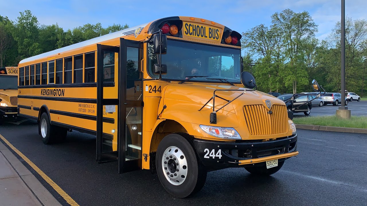 2020 IC CE Gasoline Pulling Out - Bus 244 - YouTube