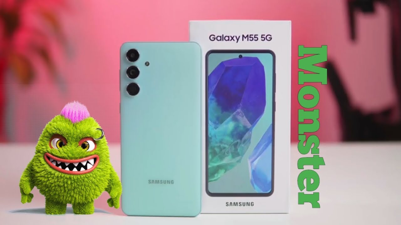 SAMSUNG Galaxy M55 5G - Samsung's Monster | Unboxing and Review | Tech ...