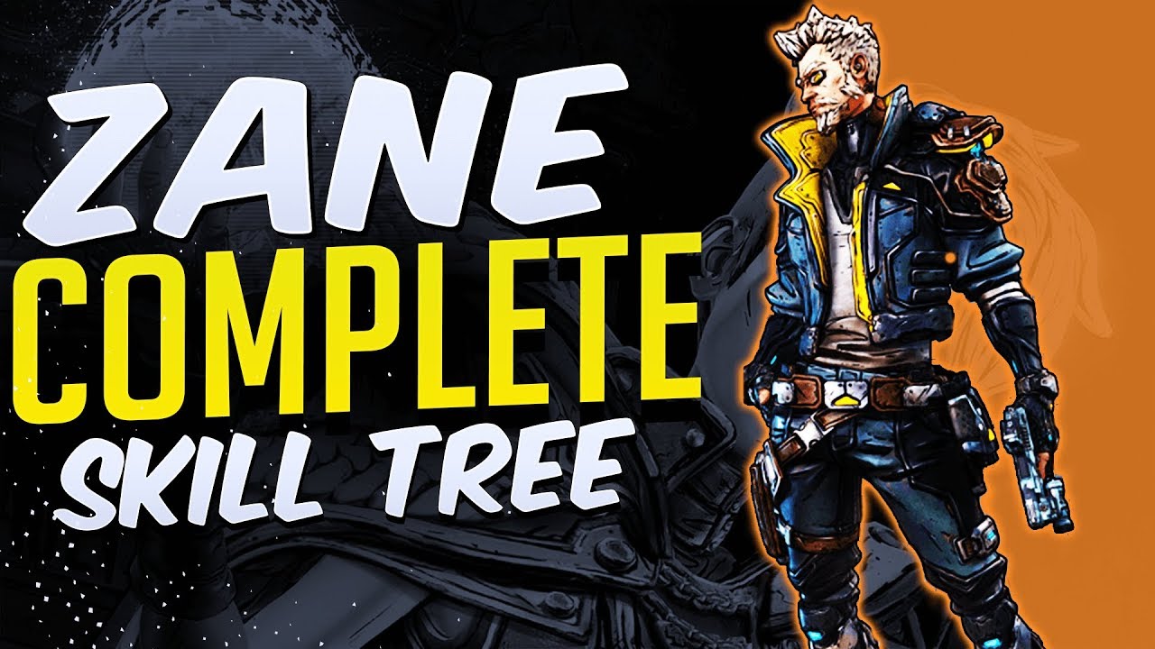 Borderlands 3 ZANE SKILL TREE and All ABILITIES - Hitman, Double Agent ...