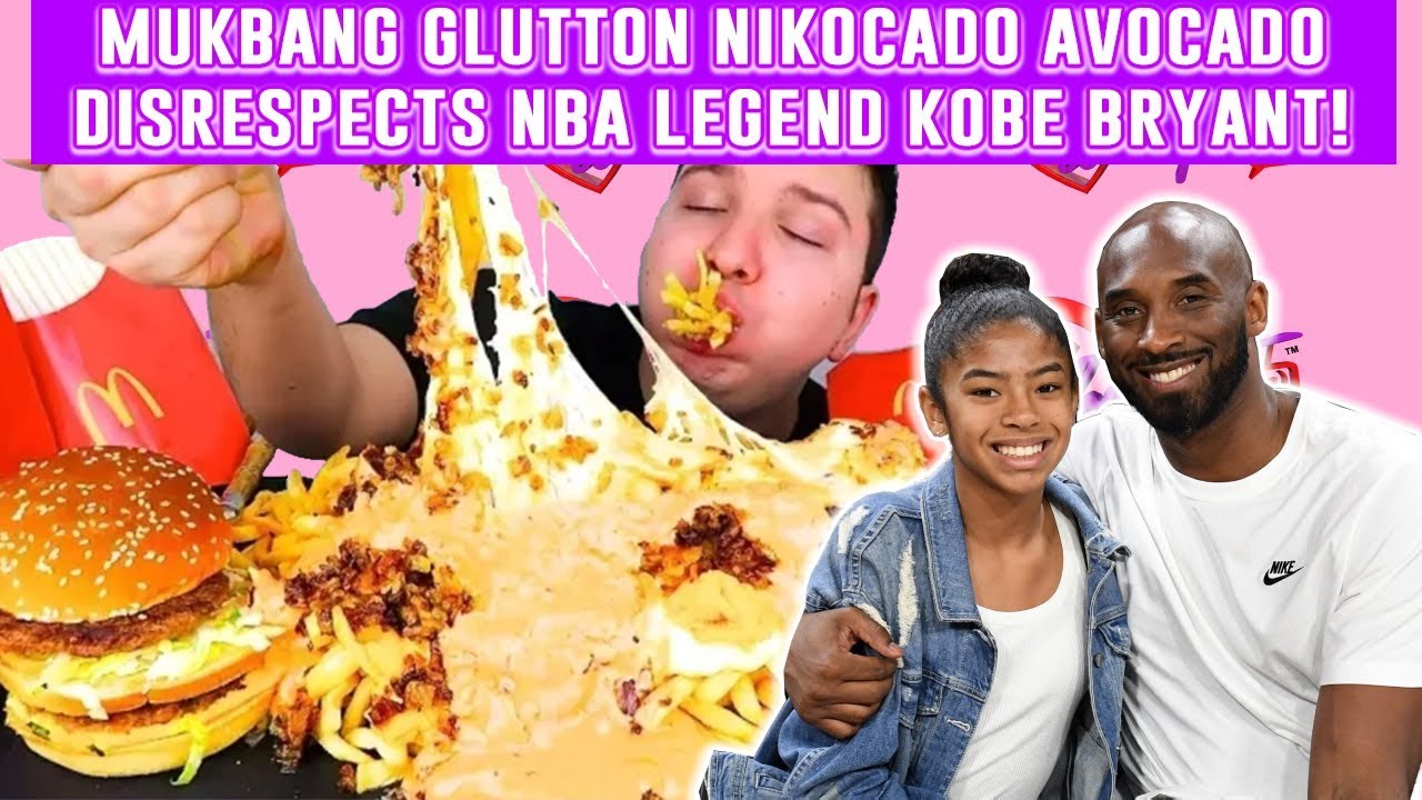 Mukbang Binge Eater Nikocado Avocado Laughs And Disrespects Kobe Bryant ...