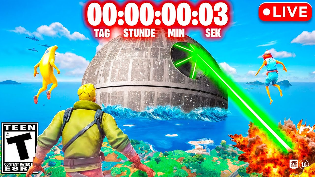 🔴FORTNITE *LIVE EVENT* COUNTDOWN STARTET!! - YouTube