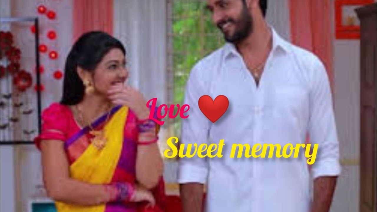 roja serial | roja and arjun | love scene and sweet memory | roja arjun ...