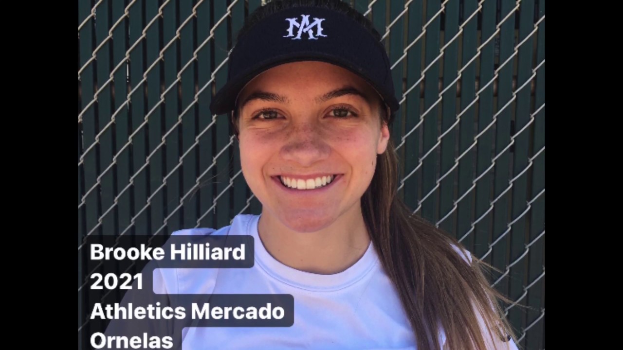 Brooke Hilliard 2021 SS/2B Skills Video - Athletics Mercado Ornelas ...