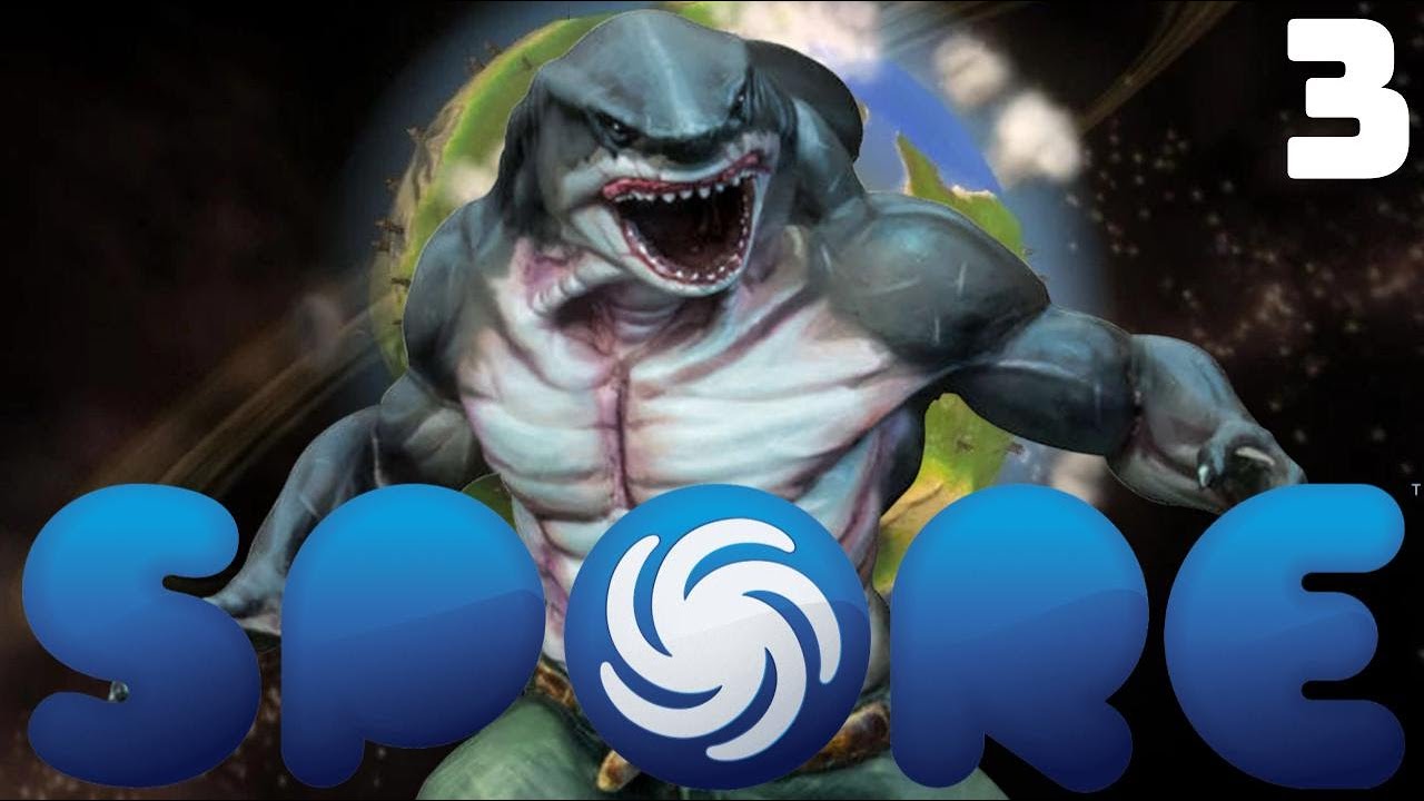 The Unstoppable Shark Men of SPORE - YouTube