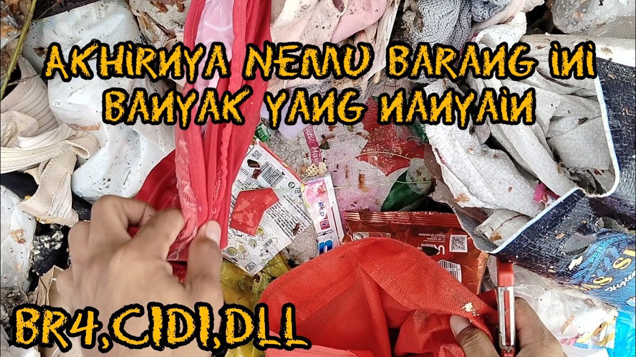 Akhirnya Nemu barang ini Banyak yang nanyain‼️mulung di tempat sampah - YouTube