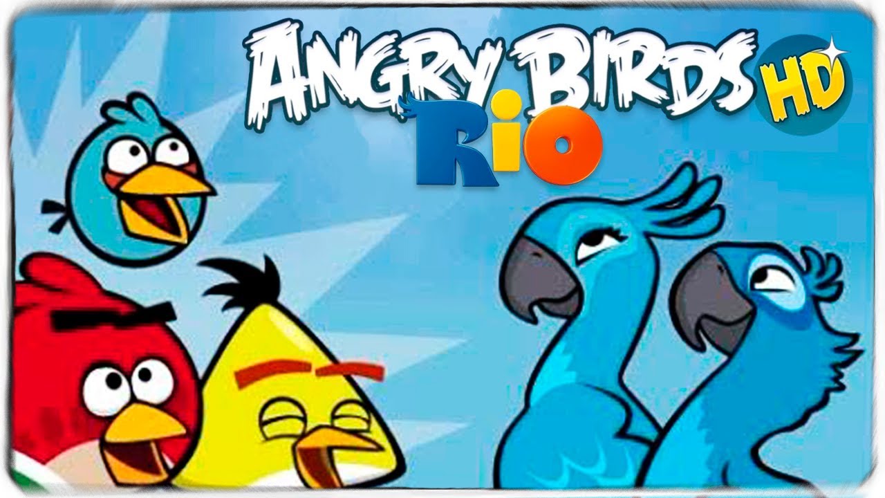 ЗЛЫЕ ПТИЧКИ 🏝️ РИО! ЗАБЫТЫЙ ШЕДЕВР! 🎮 ЭНГРИ БЁРДС на PS3! Angry Birds ...