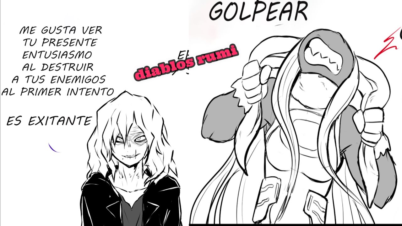 "Dale Duro Rumi" 🐰🥰🤣😵‍💫My Hero Academy Comics - #izuocha #tenkoshimura ...