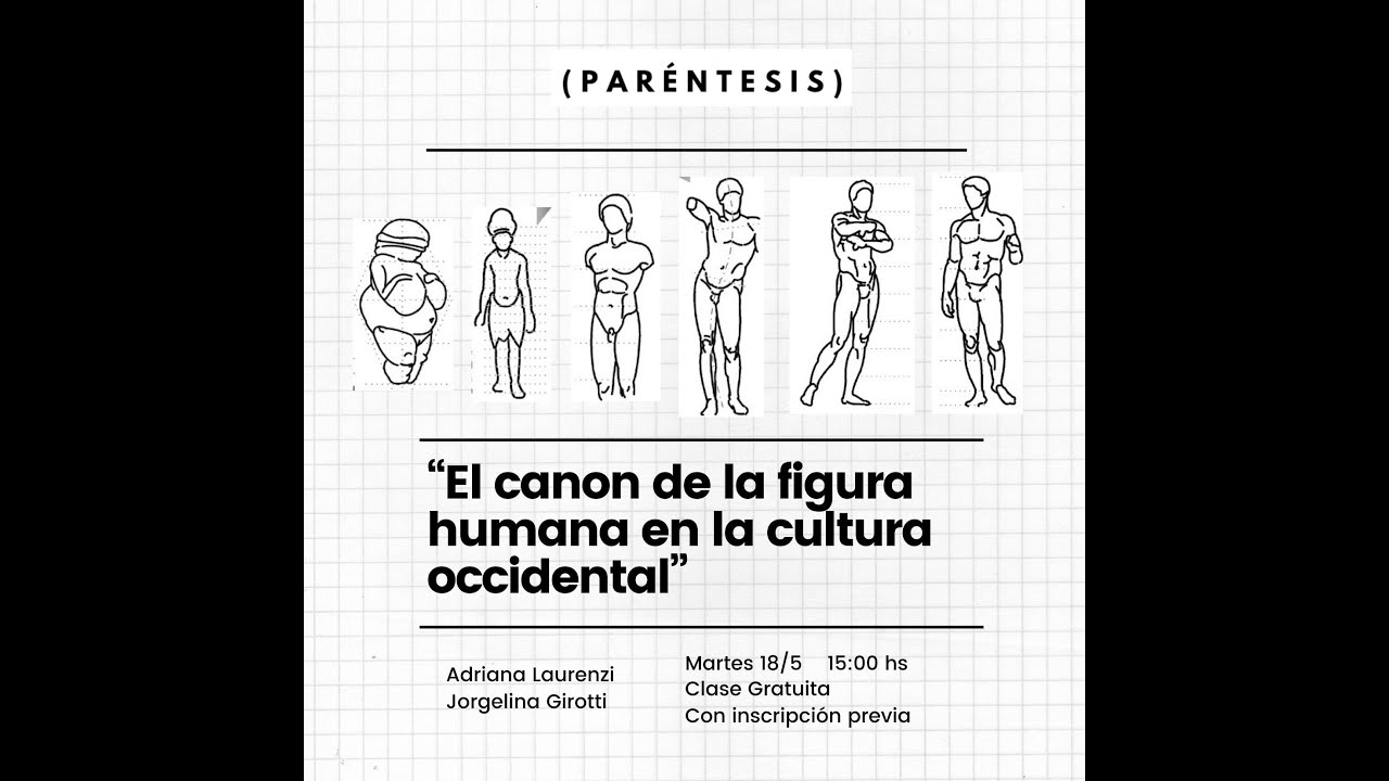 El canon de la figura humana en la cultura occidental - YouTube