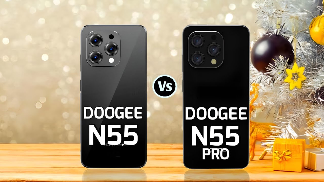 Doogee N55 vs Doogee N55 Pro - YouTube