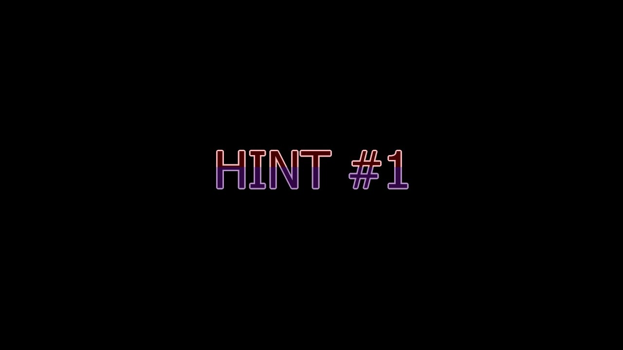 Hint #1 - YouTube