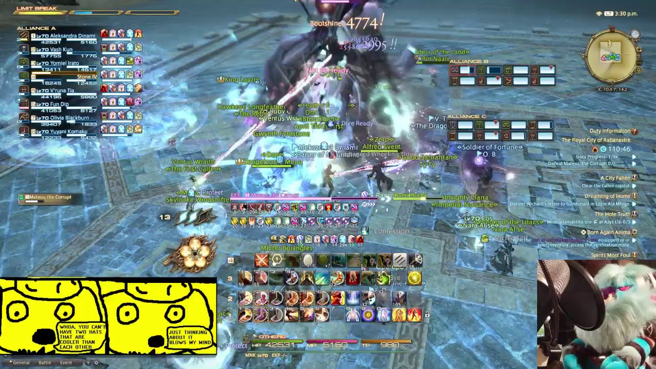 FFXIV: Mateus, The Corrupt Monk POV - YouTube