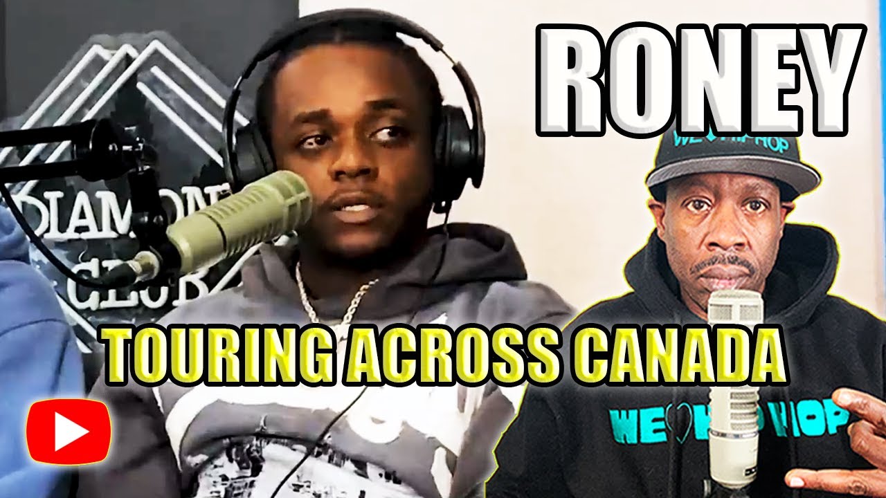 RONEY On Touring Across Canada Multiple Times - YouTube