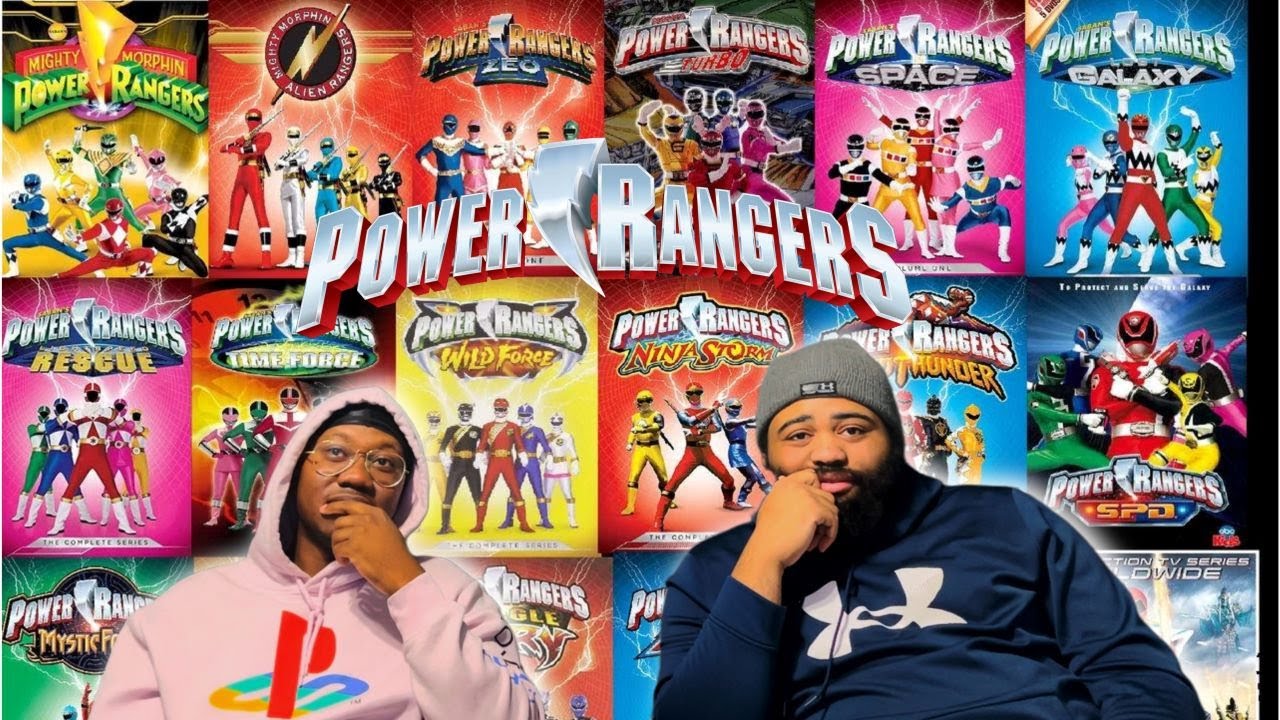 My Brother Reacts To All Of The Power Rangers Themes Pt 1 reaction ...