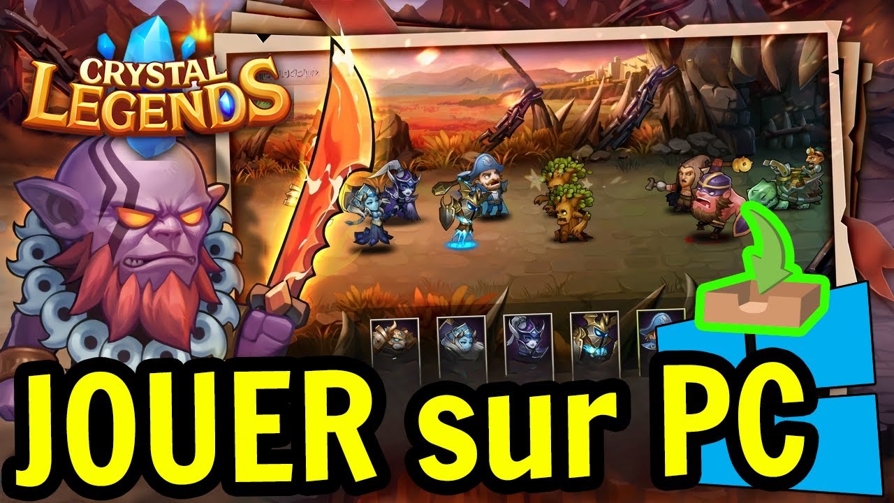 🎮 Comment JOUER [ Crystal Legends ] sur PC TELECHARGER et INSTALLER ...