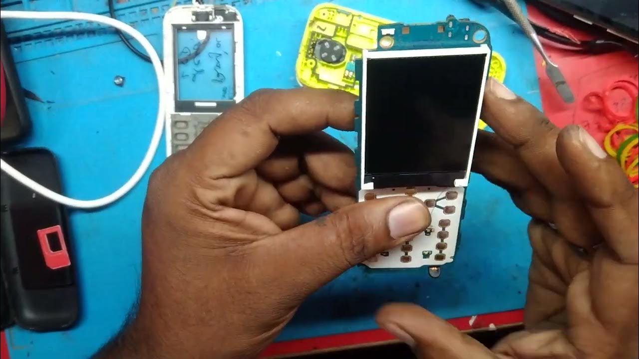 Samsung B310E Display Light solution / problem - YouTube