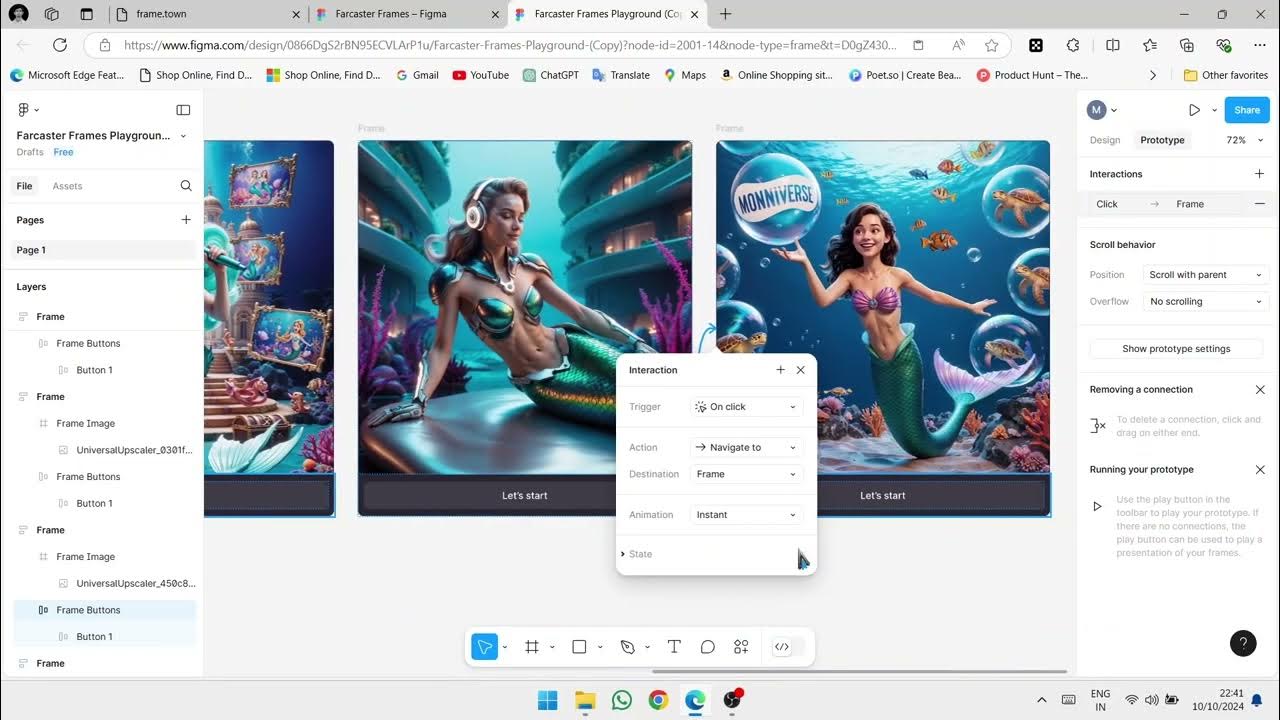 create farcaster frame #farcaster - YouTube