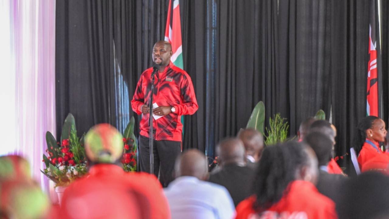 LISTEN TO SPORTS CS KIPCHUMBA MURKOMEN POWERFUL SPEECH AS HE HANDS OVER ...