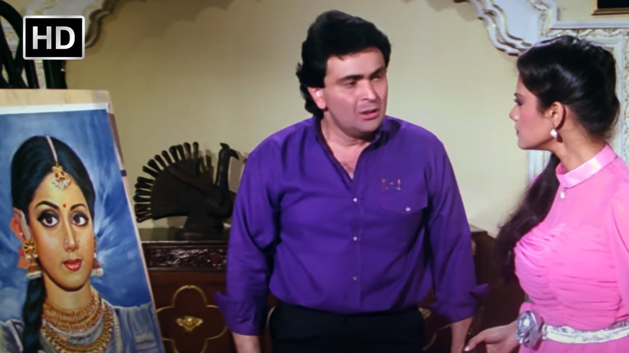 ये तस्वीर किसकी है | Rishi Kapoor, Sridevi,Pran | Best Banjaran Movie ...