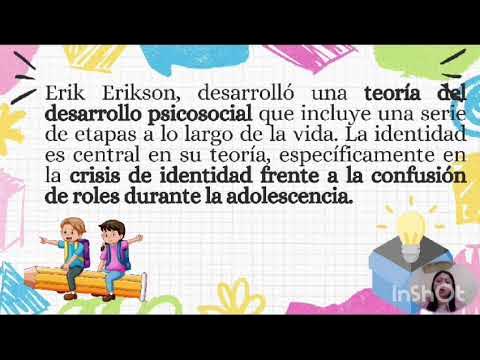 IDENTIDAD PERSONALIDAD TEORÍA DEL "DESARROLLO PSICOSOCIAL DE ERIK ERIKSON" - YouTube