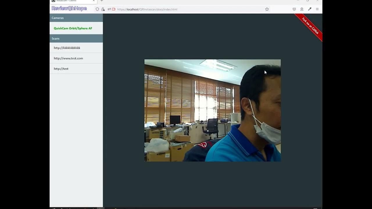 How to web browser Open Camera Scan QR Code - YouTube