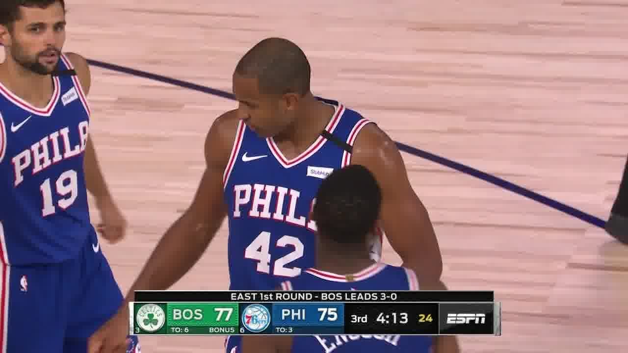 Raul Neto Full Play | Celtics vs 76ers 2019-20 Playoffs Game 4 | Smart ...