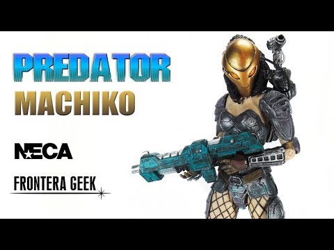 NECA MACHIKO Noguchi PREDATOR - Review en Español - YouTube