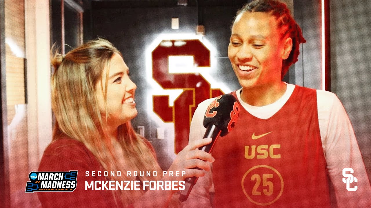 USC WBB's McKenzie Forbes on preparation for Kansas, first-round NCAA ...