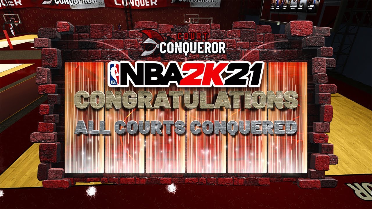 NEW EASIEST AND BEST METHOD TO WIN 2V2 COURT CONQUEROR NBA 2K21! HOW TO ...